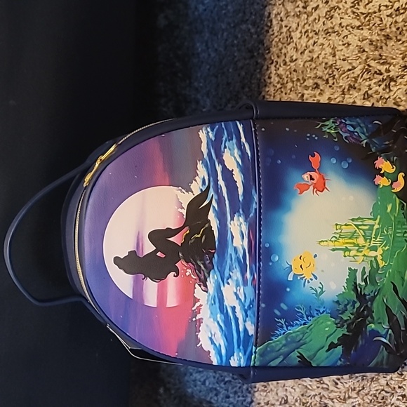 Loungefly | Bags | Little Mermaid Scene Loungefly Mini Backpack | Poshmark